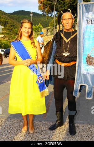 Seborga, Italy - August 20, 2021: Principality of Seborga, national Day ...