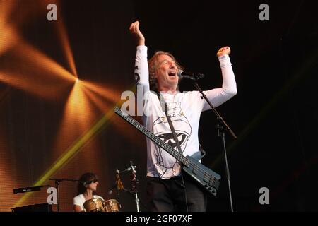 Nick Feldman, Wang Chung, Rewind Festival South, Henley-On-Thames, UK ...