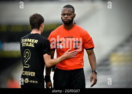 referee Marco Matonga Simonini pictured during a soccer match between ...
