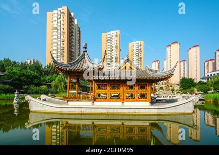 The south of tianjin's park Stock Photo - Alamy