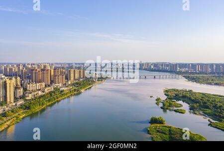 Suining City Landscape Architecture Stock Photo - Alamy