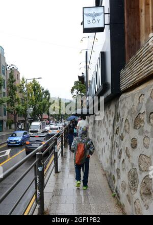 samcheong-ro street in Seoul, Korea Stock Photo - Alamy