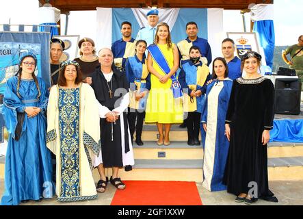 Seborga, Italy - August 20, 2021: Principality of Seborga, national Day ...