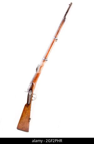 Werndl hunting rifle 1867 Stock Photo - Alamy