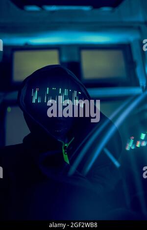 Cyber hacker breaks into databases to obtain information using a ...