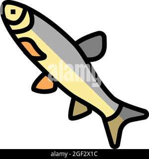 grass carp color icon vector illustration Stock Vector Image & Art - Alamy