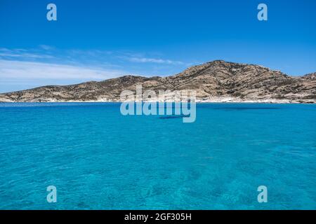 Poliegos island, Cyclades, Greece Stock Photo - Alamy