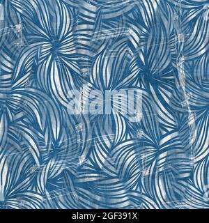 Seamless two tone hand drawn brushed effect pattern border swatch Stock ...