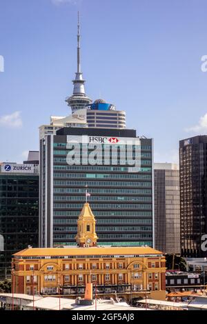 The historic Bank of New Zealand building, which still operates as a ...