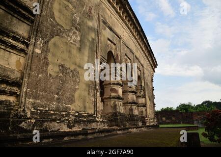 Northern facade of Lalji Temple built by Bir Singha II of Malla Dynasty ...