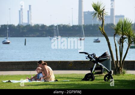 Clontarf promenade, Dublin, Ireland Stock Photo - Alamy