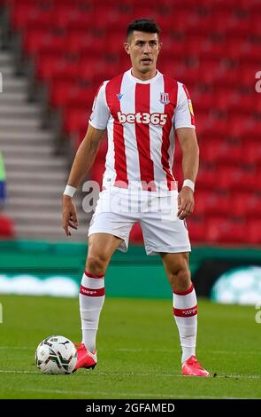 Danny Batth of Stoke City during the Sky Bet Championship match at The ...