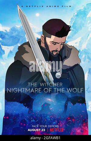 THE WITCHER: NIGHTMARE OF THE WOLF, Vesemir (voice: Theo James), 2021 ...