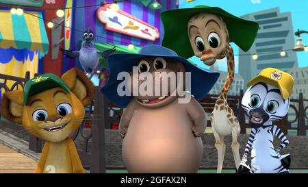 MADAGASCAR: A LITTLE WILD, left: Ant'ney (voice: Eric Petersen ...