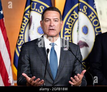 Representative Mark Green (R-TN) speaks during a House Select ...
