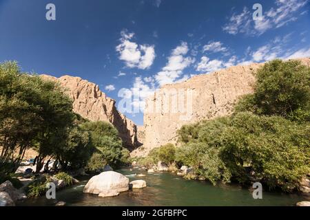 Boragh Canyon, highland of Zagros mountains, Tang-e Boraq, Fars ...