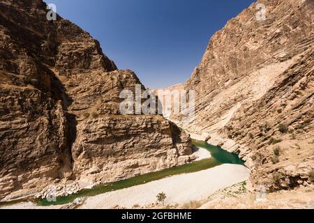 Karun river, Zagros mountains, presumed ancient "Persian Royal Road ...