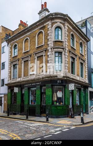 The Labour and Wait vintage style homeware and clothing store in London ...