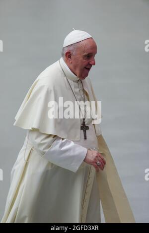 August 4, 2021 - Vatican City (Holy See) POPE FRANCIS during his ...