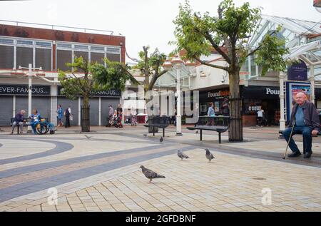 Pyramids shopping centre, Birkenhead Stock Photo - Alamy