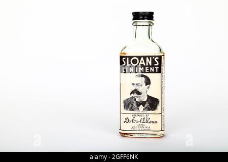 Vintage Sloan's Liniment muscle pain remedy ointment used to treat ...