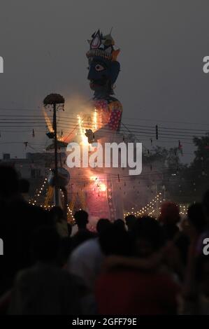 The day of Vijayadashami also known as Dussehra celebrated by Hindus by ...