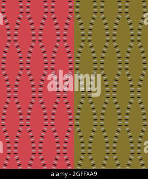 A vertical editable geometrical red banner in minimalistic style ...