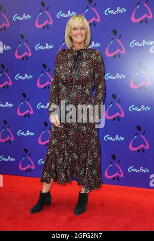 London, UK. Jane Moore at Andrew Lloyd Webber's Cinderella musical ...