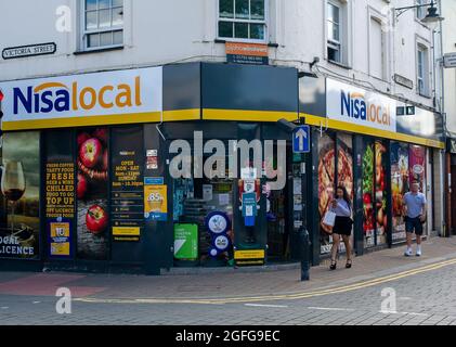 Nisa local food stores supply chain hgv distribution lorry truck ...