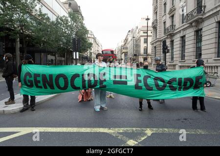 Extinction Rebellion Impossible Rebellion Demonstrations - London, UK ...