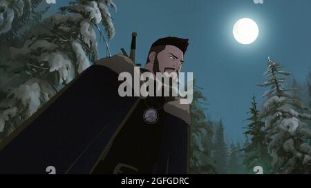 THE WITCHER: NIGHTMARE OF THE WOLF, Vesemir (voice: Theo James), 2021 ...