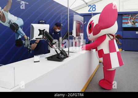 SOMEITY, Tokyo, Japan - August 25, 2021 : The Tokyo 2020 Paralympic ...