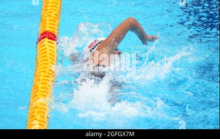 August 26, 2021: Anastasia Pagonis from USa winning gold and beating ...