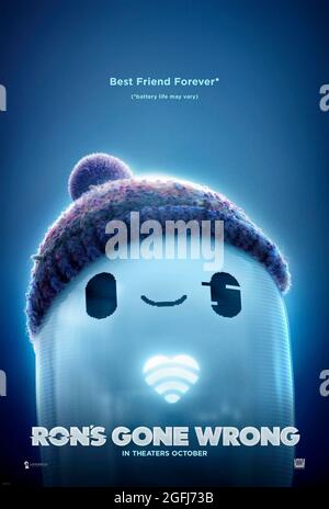 RON'S GONE WRONG (2021), directed by SARAH SMITH, ALESSANDRO CARLONI ...