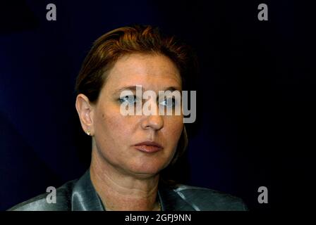 Israeli foreign minister Tzipi Lini visits danish foreign minister Per ...