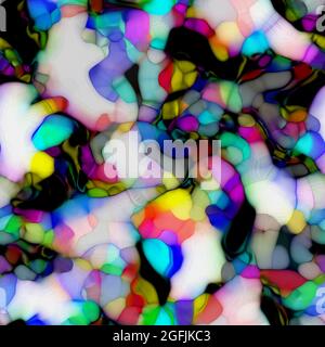 Blurred solarized ombre blotched blob seamless texture. Trendy soft ...