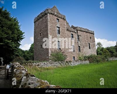 Huntingtower Castle near Perth in Perthshire Scotland. Made famous in ...