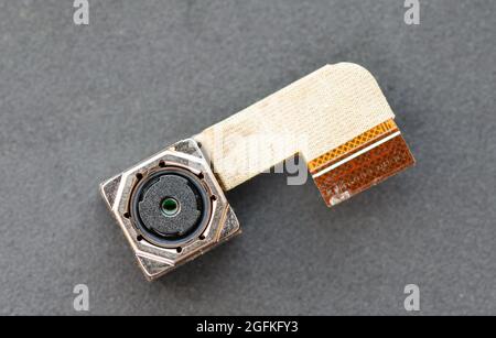 Smartphone camera module. Macro shot Stock Photo - Alamy