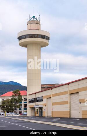 The Hobart Port Tower in Hobart, Tasmania, Australia Stock Photo - Alamy