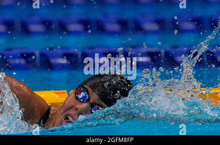 August 26, 2021: Anastasia Pagonis from USa winning gold and beating ...