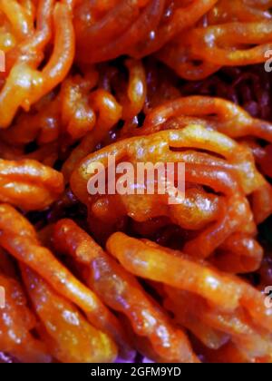 Jalebi, also known as zulbia, jilapi, mushabak and zalabia, is an ...