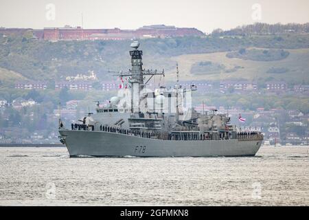 HMS Kent is a Type 23 anti-submarine frigate operated by the Royal Navy ...