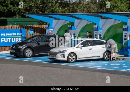 MFG Motor Fuel Group 150 kW EV Power 'Fast Clean Energy' car charging ...