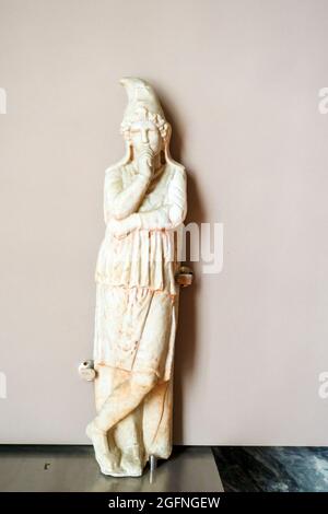 Attis-Shaped support. Phrygian cap , long trousers (anaxyrides) and ...