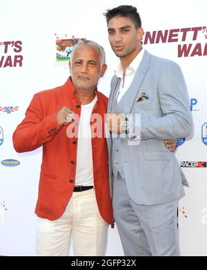 Tony Panterra and Marco Deckmann at the premiere of 'Bennett's War ...
