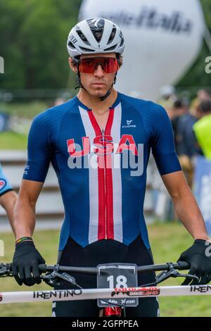 Christopher BLEVINS of the USA, 1st place elite men, during the Cross ...