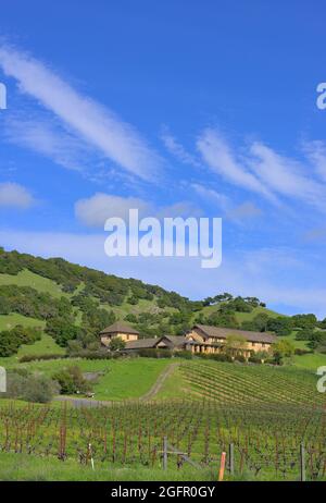 The Nicholson Ranch Winery, Sonoma CA Stock Photo - Alamy