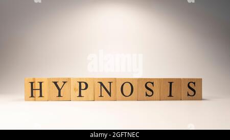 The word hypnosis was created from wooden cubes. education and work ...