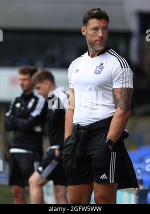 Ipswich Town fitness coach Jon Ashton during the Emirates FA Cup fifth ...