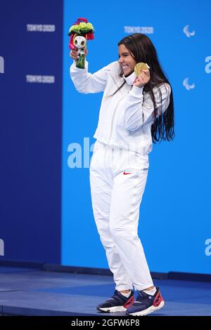 Anastasia PAGONIS (S11) of the USA in the Para Swimming Women's 400m ...